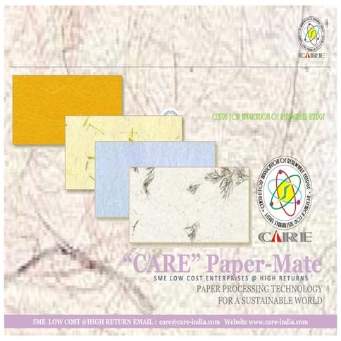 All about paper Manufacturing: Paper Making Process | PDF