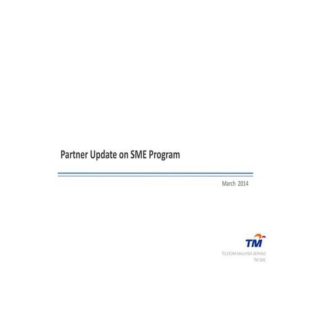 Sme partner update (march) auto debit note & documentation guideline | PDF