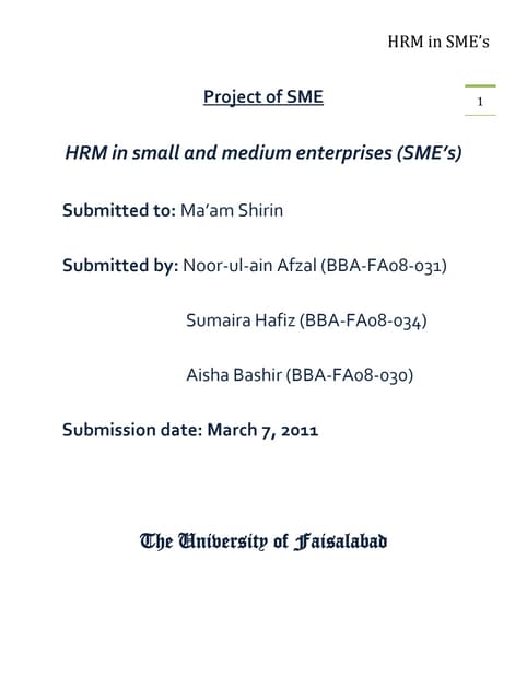 Hrm project on nestle | DOCX | Human Resources | Business