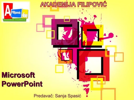 Kako napraviti dobru power point prezentaciju | PPSX