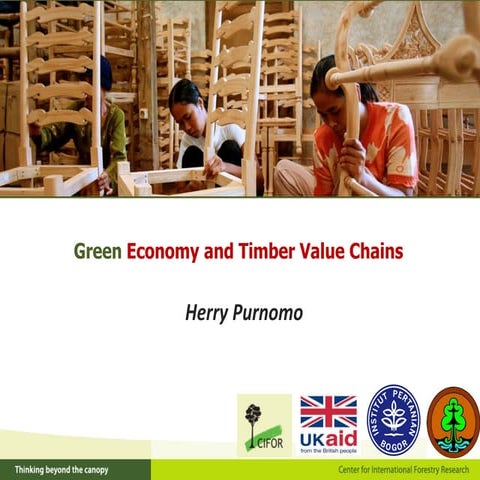 Green Economy and Timber Value Chains | PDF | Business | Business and ...