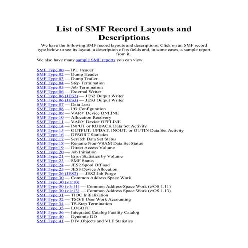 Smf - Formatos RACF | DOC