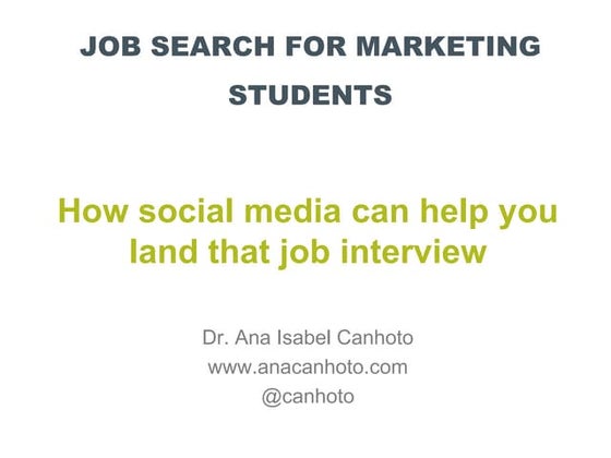 Step 1 Career Search Preparation | PDF | Career Advice | Careers