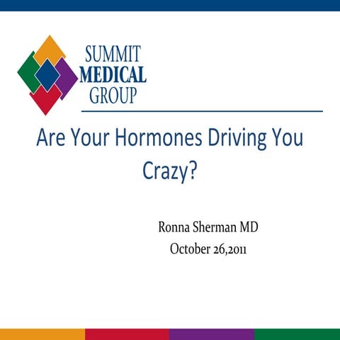 Are your Hormones Driving You Crazy? | PDF
