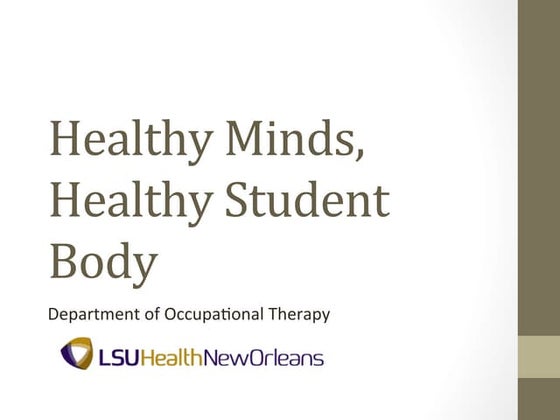 Mental Health Awareness in School | PPT
