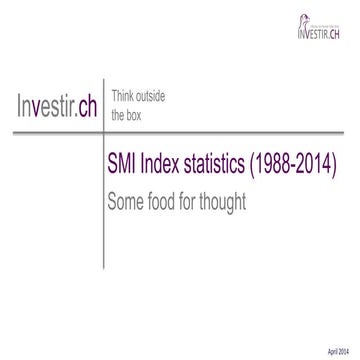 Smi index statistics since 1988 | PDF