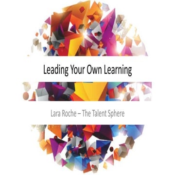 Leading your own learning | PDF | Education