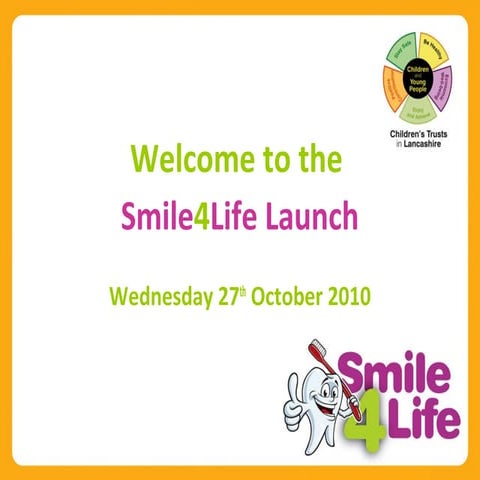 Smile4life launch presentation | PPT | Oral care | Personal Care