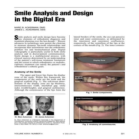 Smile analysis digital era | PDF