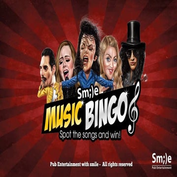 Smile music bingo - Information about the service - Product guide 2018 ...