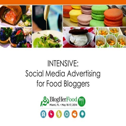 Social Media Advertising for Food Bloggers | PPTX