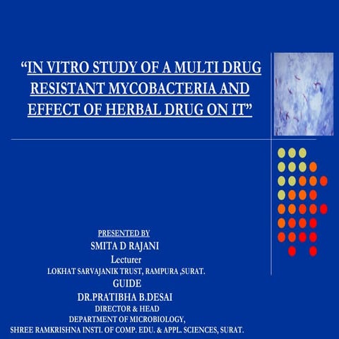 mdr tb and xdr tb | PPT