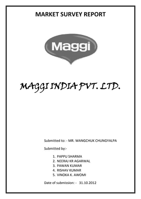 The rise and fall of maggie | PPT