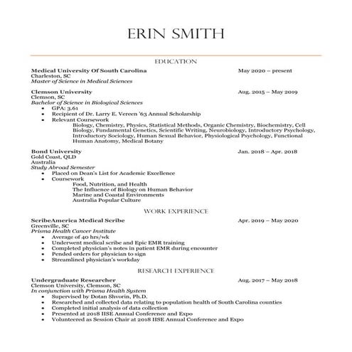 Curriculum vitae LinkedIn | DOCX