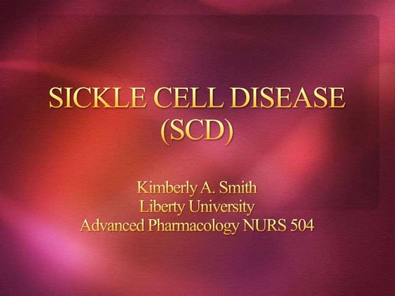 Sickle cell disease | PPTX
