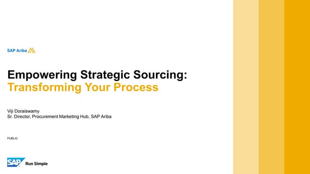 SAP Ariba Procurement: The Buying Process | PDF