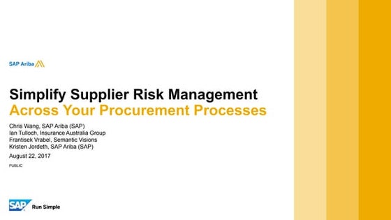 SAP Ariba Procurement: The Buying Process | PDF