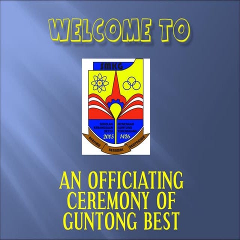 Smk Guntong English | PPT