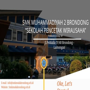 smkm 2 brondong-lamongan-ppdb-profil sekolah | PPTX