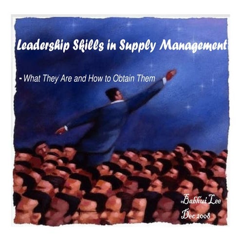 Supply Management Leadership | PDF