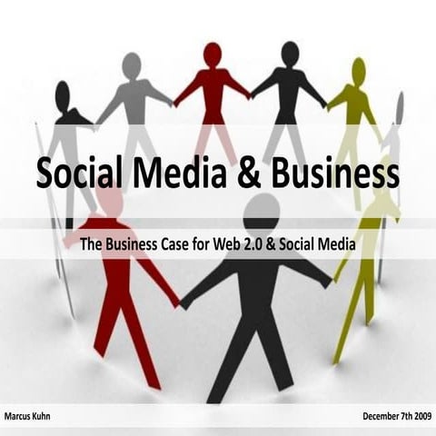 Introduction to Social Media & Business | PDF | Social Networking ...