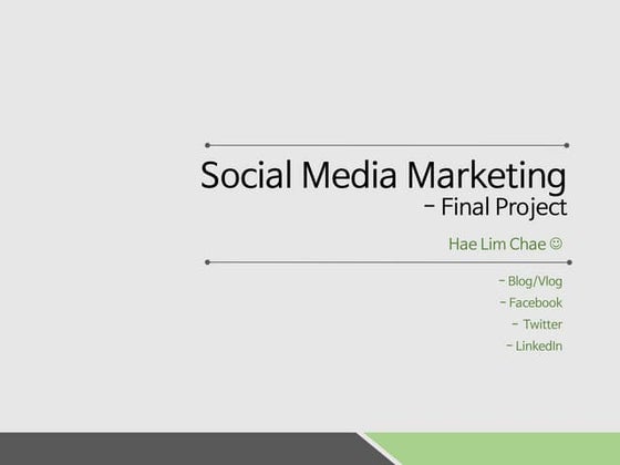 TMBader SMM FINAL PROJECT | PPT