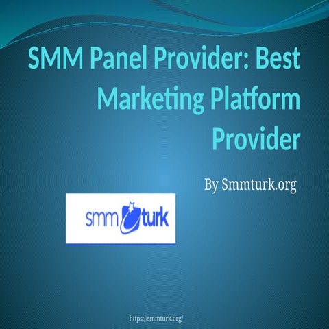 SMM Panel Provider Best Marketing Platform Provider.pptx