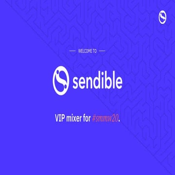 SMMW 2020 Mixer | PPTX