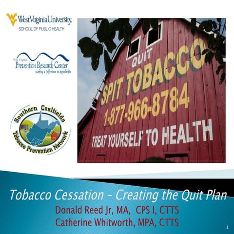 TOBACCO CESSATION | PPTX