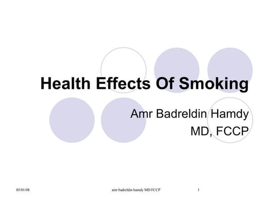 Tobacco Powerpoint | PPTX