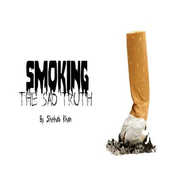 Smoking - The Thin Life Line | PPT