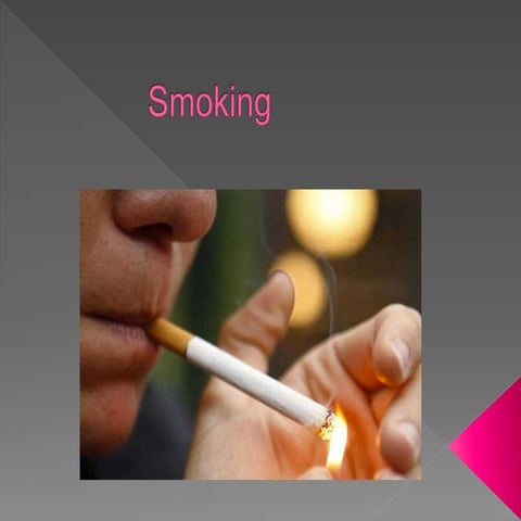 Smoking | PPTX