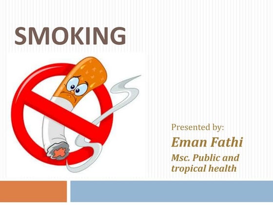 Smoking Powerpoint Presentation | PPT | Illegal Drugs, Tobacco ...