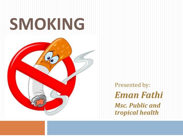 Smoking Powerpoint Presentation | PPT