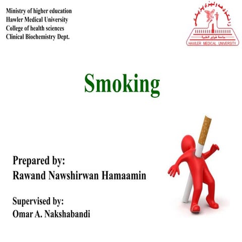Smoking Presentation | PPTX