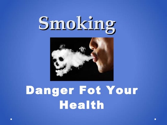 Smoking Presentation | PPT