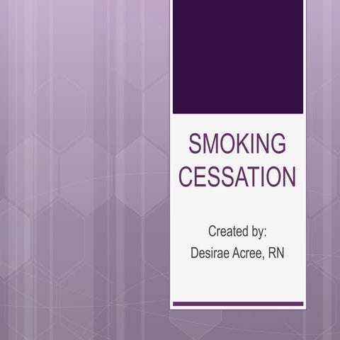 Smoking Presentation | PPTX