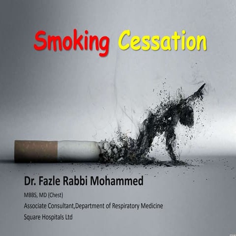 Smoking cessation | PPT
