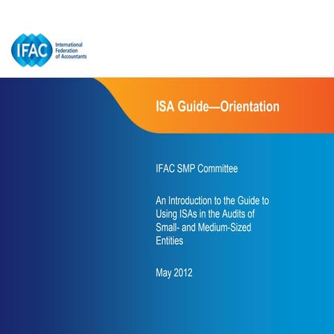 ISA Guide Orientation Slides | PPTX