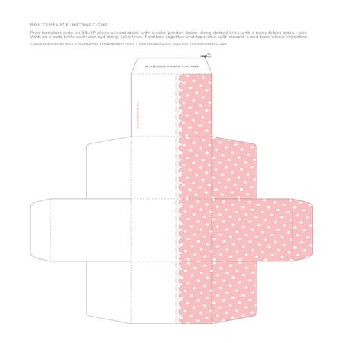 Smp boxtemplate candy_1 | PDF