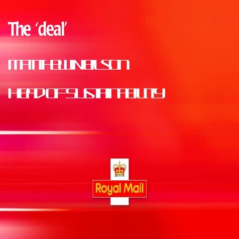 Matthew Neilson Smp Conference 2011 the deal v1 | PPT | Business ...