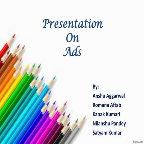 Smp of ads | PPTX | Advertising Industry | Industries