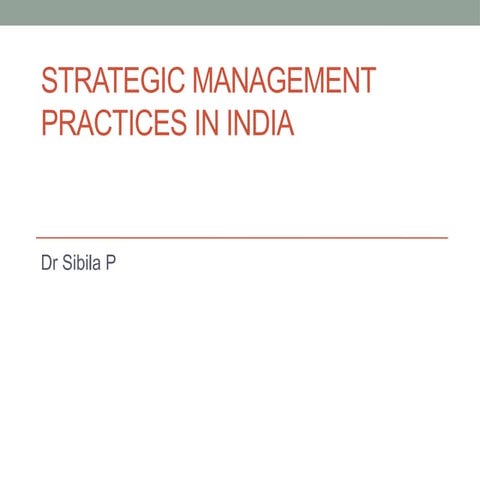 SM practices in india.pptx............... | PPTX