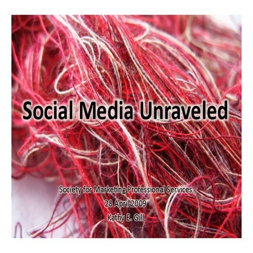 Unraveling The Social Web | PDF