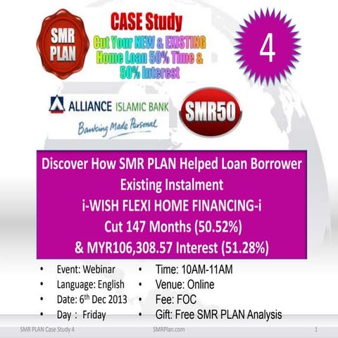 SMR PLAN Case Study 4 | PPT