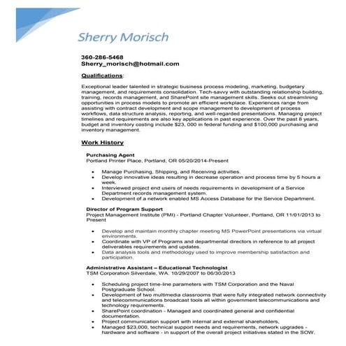 Sm resume pc_04152015 | PDF