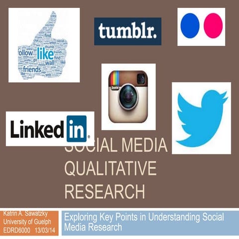 Social Media in Qualitative Research | PPT
