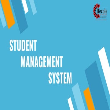 Student Management System | PPTX