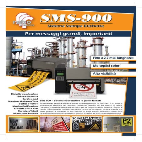 SMS-400E Pro Stampante Etichette | PDF