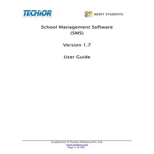 Online school management software solutions | PDF